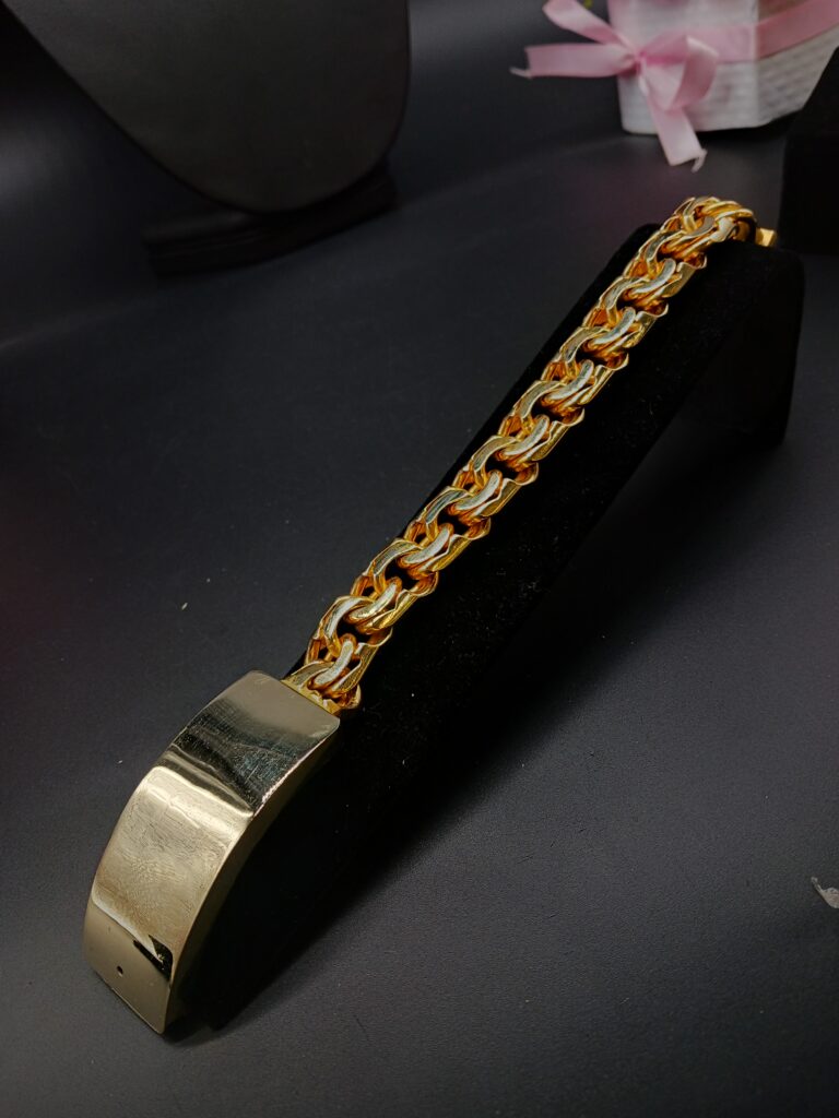 10k chino link bracelet - Tamayo's Jewelry